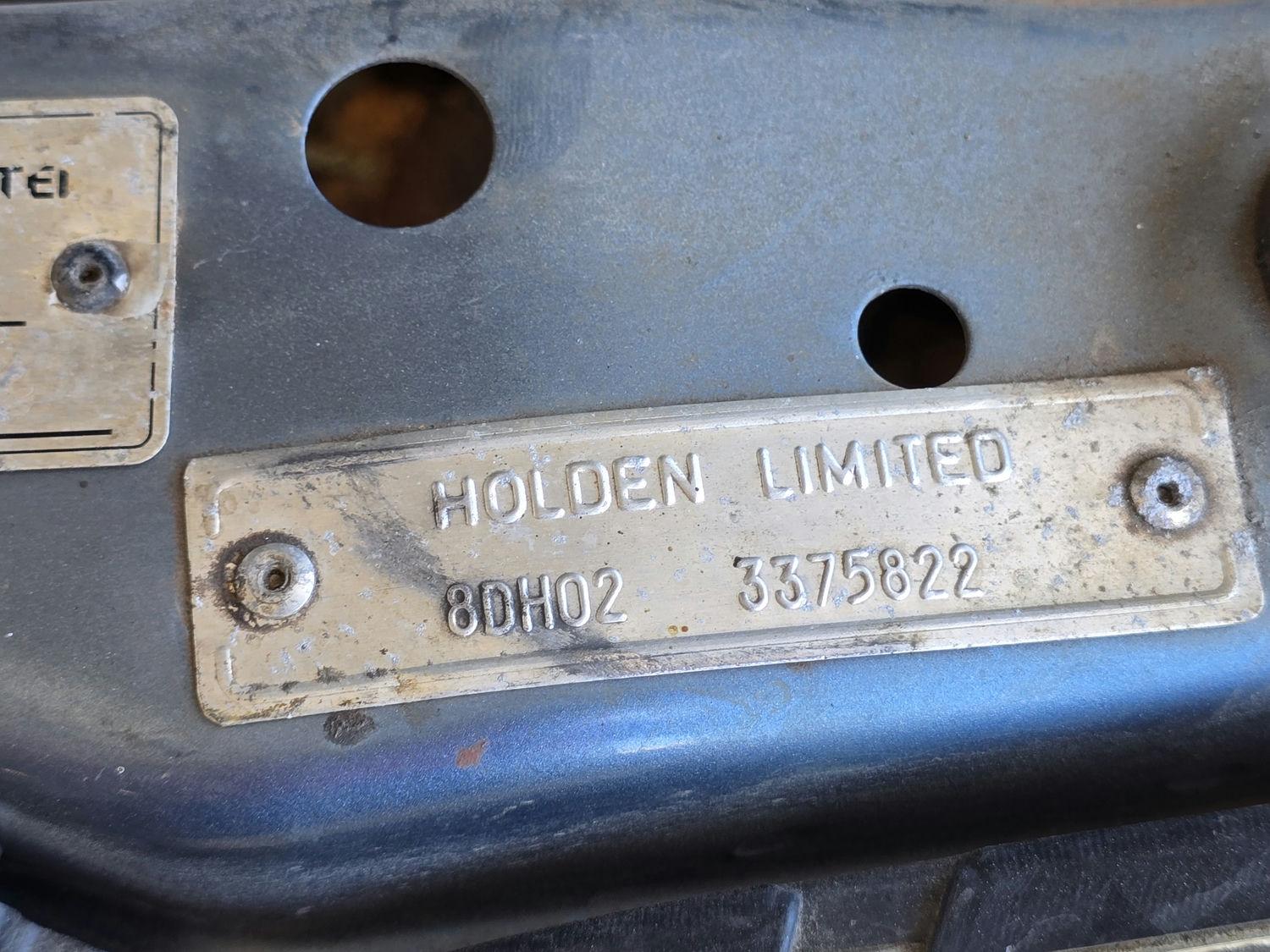 Airbag Module/Sensor Rodeo Holden 2004