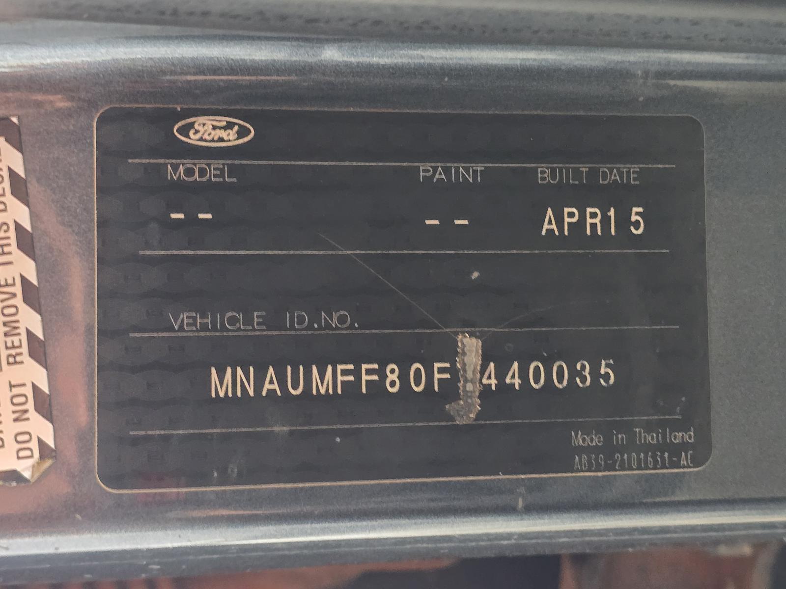 Spare Wheel Winch Ranger Ford 2015