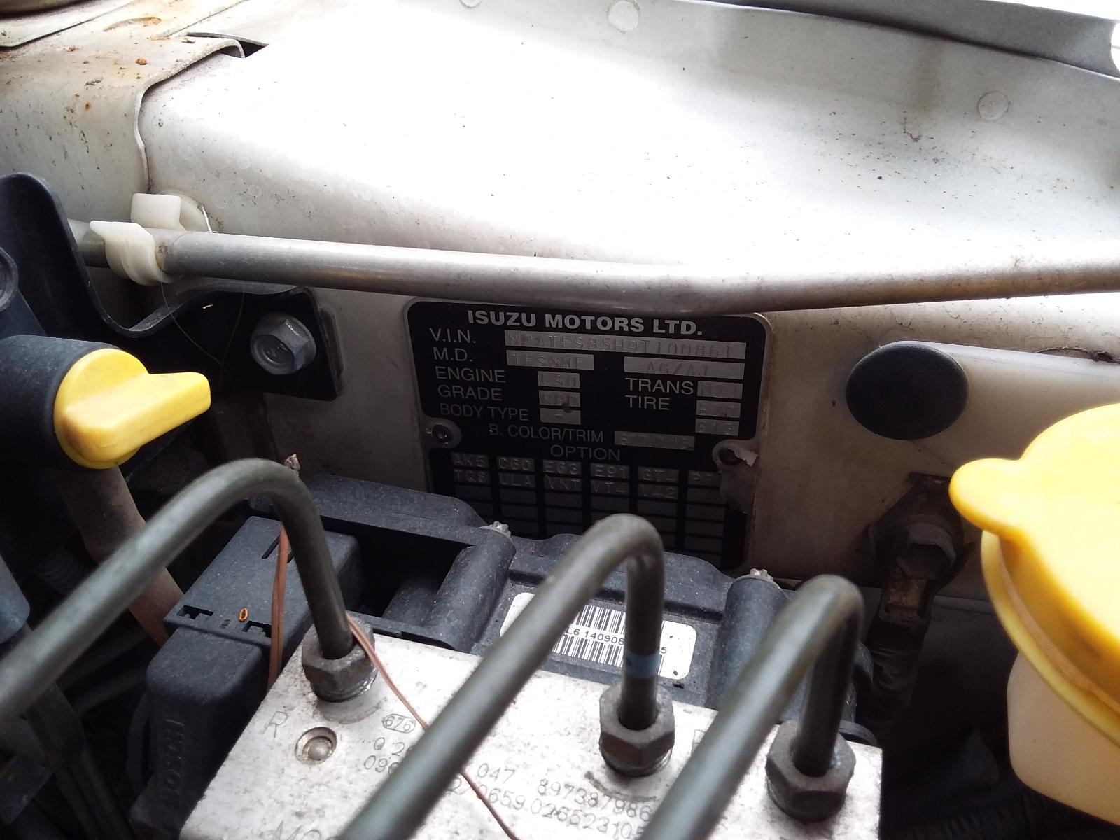 Misc Switch/Relay Dmax Isuzu 2009